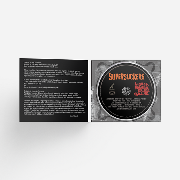 Liquor, Women, Drugs & Killing - CD - Blue Élan Records