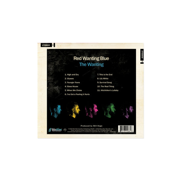 Red Wanting Blue - The Wanting - CD - Blue Élan Records